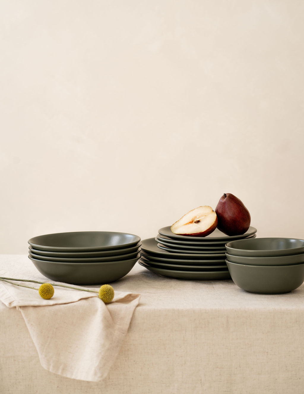 16-Piece Non-Toxic Ceramic Dinnerware Set – The Heritage Collection ...